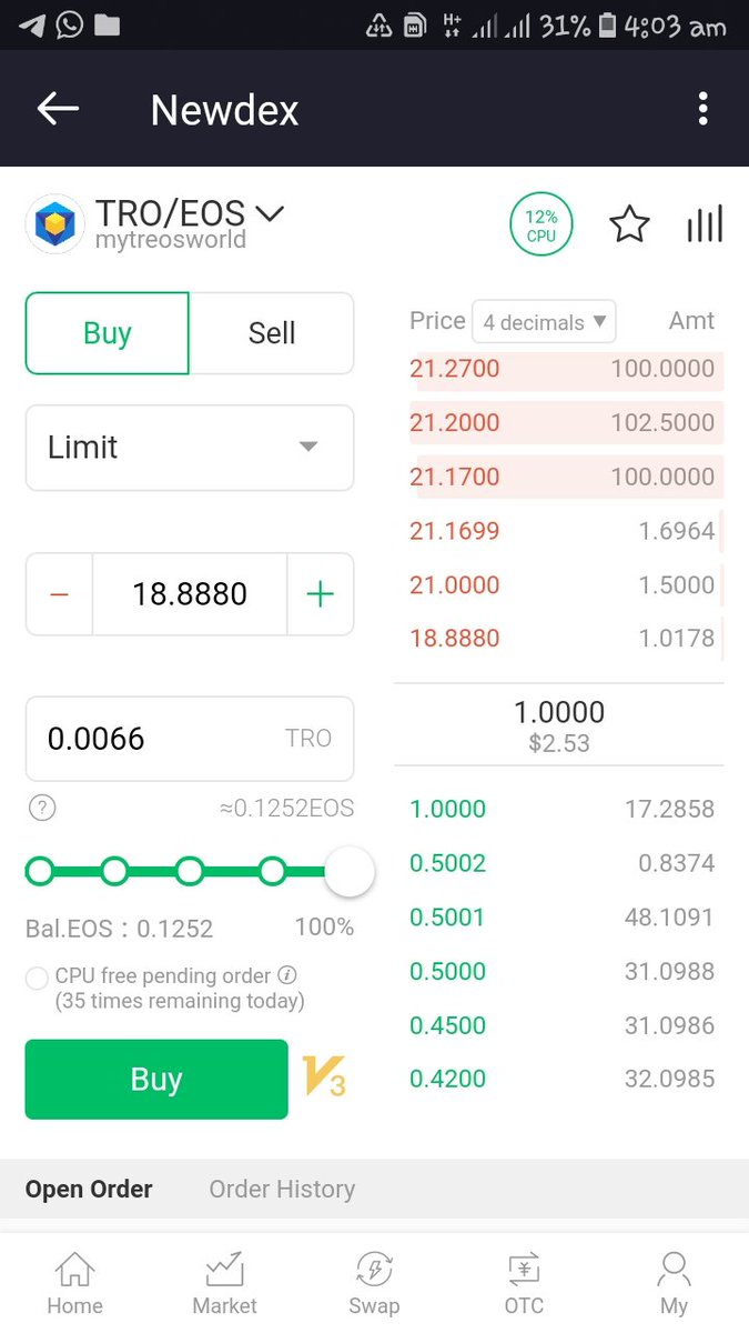 TREOS on Twitter: "The TREOS $TRO Stable Token is now live on @NewdexOfficial $EOS Exchange ...