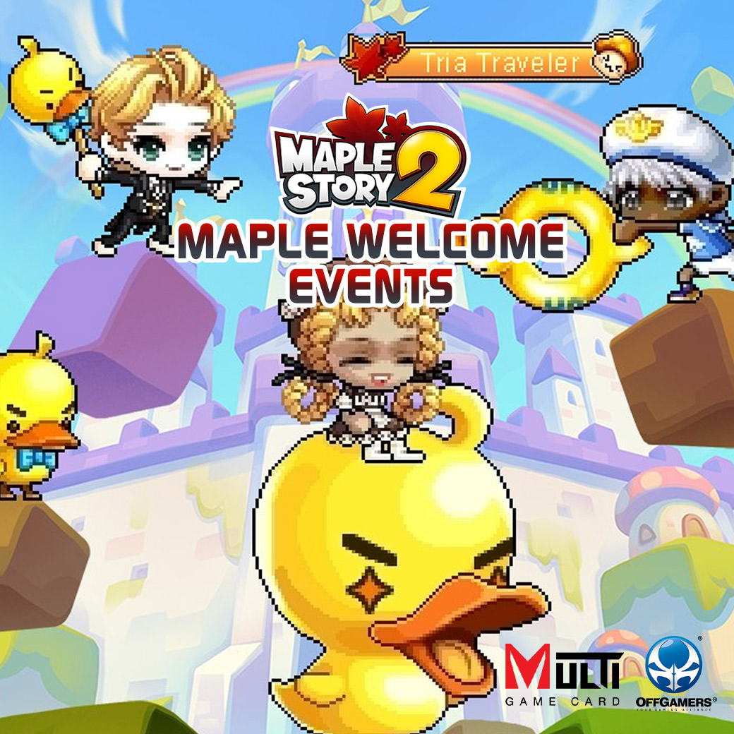 OffGamers on Twitter: "New MapleStory 2 players will be given a Maple Welcome Box, containing ...