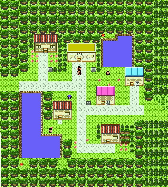 Pokemon Crystal Map