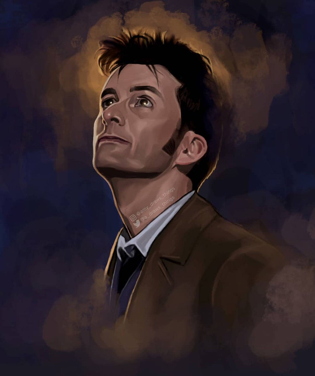 Cartoon 10th Doctor