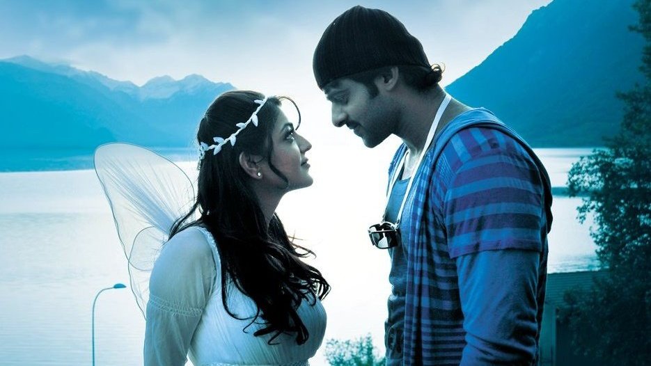 Prabhas And Kajal In Darling Movie Wallpapers