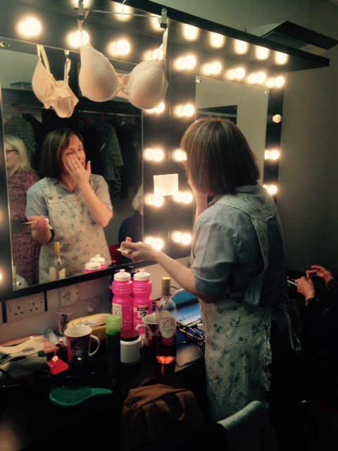 Actors Backstage Dressing Rooms