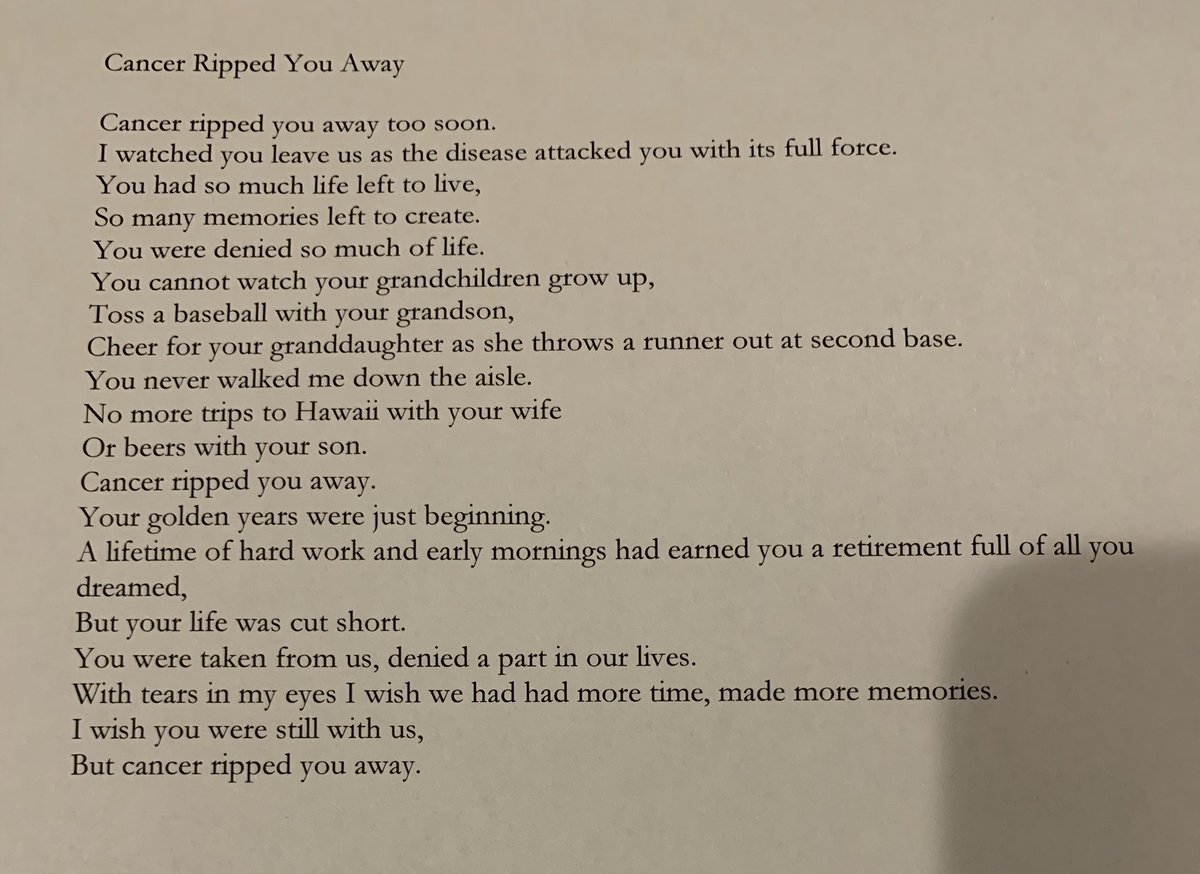 Left Too Soon Poem