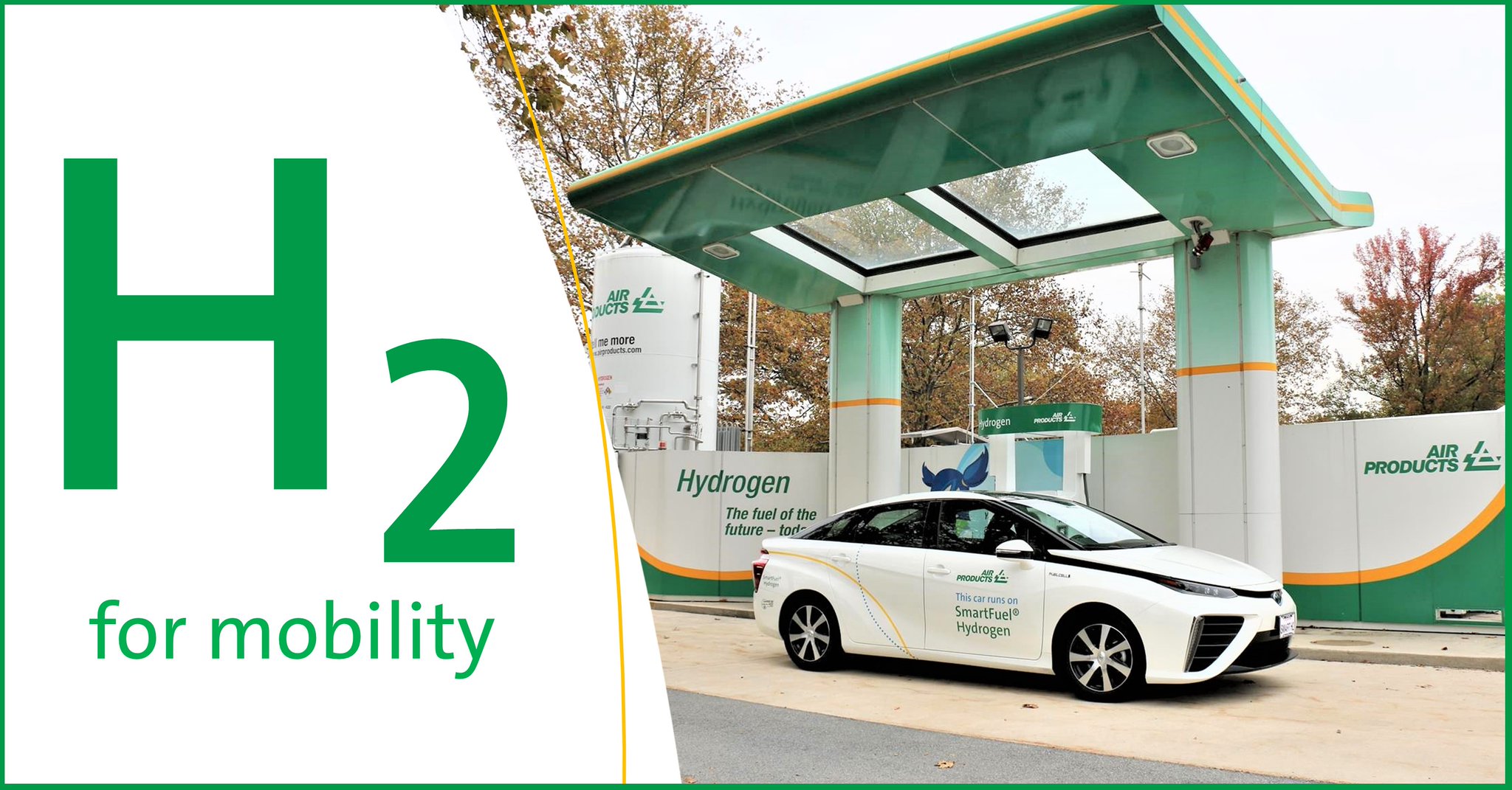 Air Products on Twitter: "As a leader in #hydrogen mobility & H2 fueling technology, we've ...