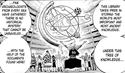 Imu represents the Earth and the false theory of geocentrism : r/OnePiece