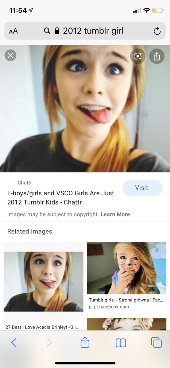 Acacia Clark Tumblr Girl