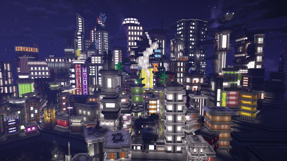 Cyberpunk City Minecraft
