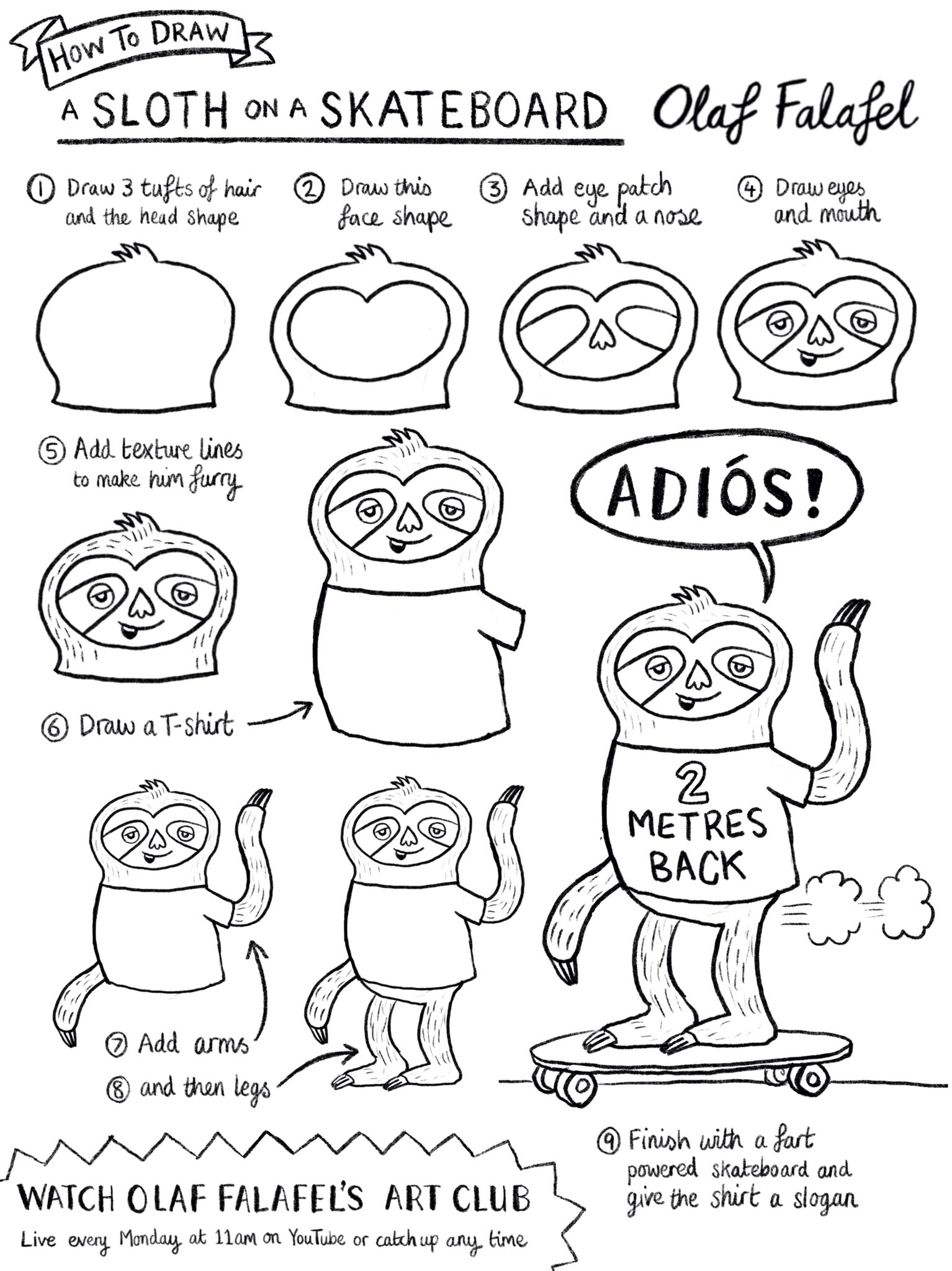 How To Draw Olafs Head