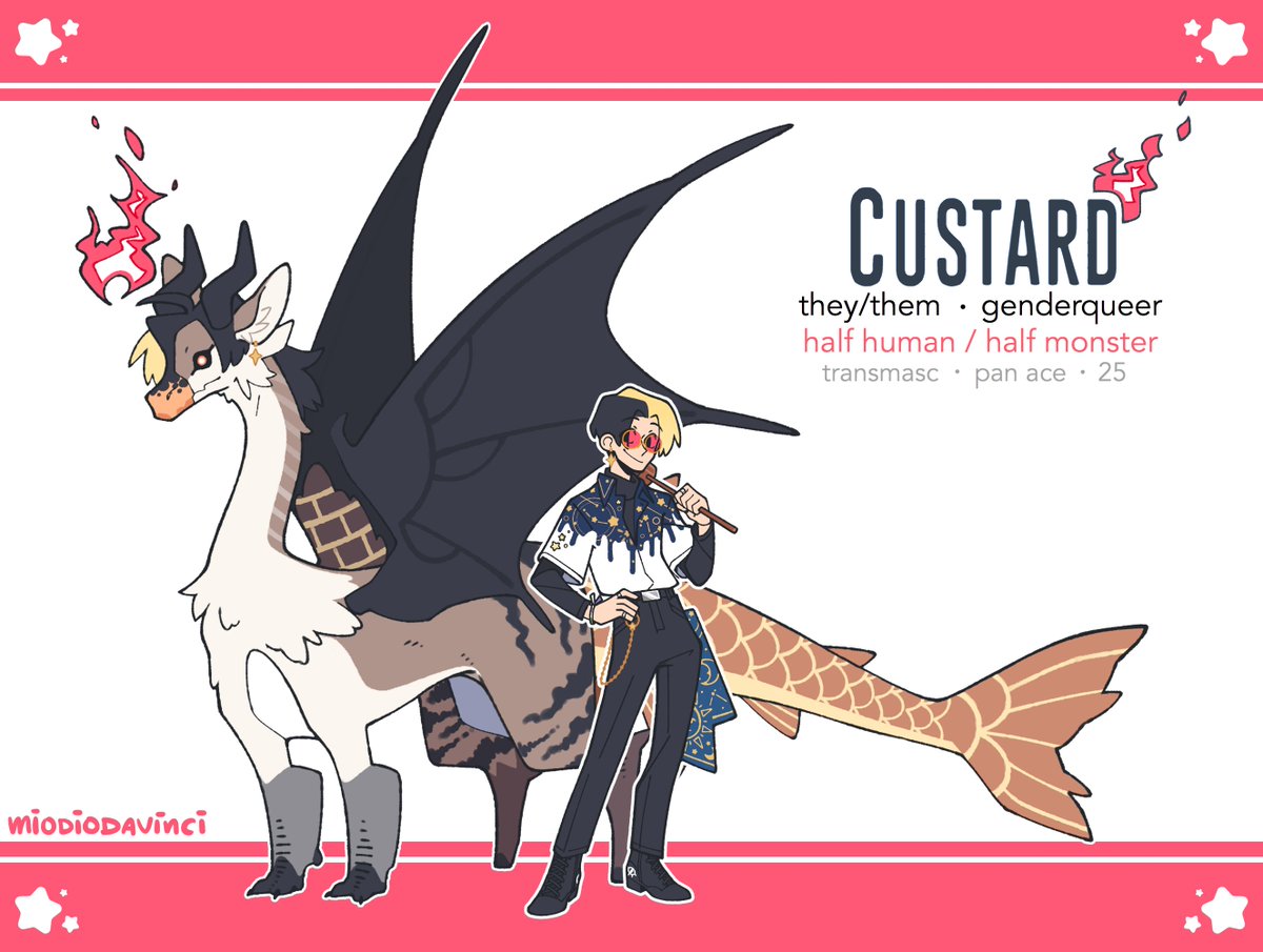 Half Human Half Monster Cartoon