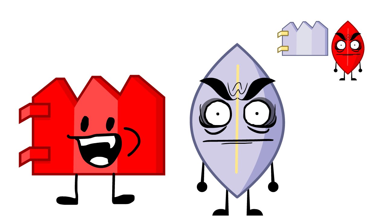 Bfdi Evil Leafy The Boxfirefox On Game Jolt: "Evil Leafy With A Bfdia