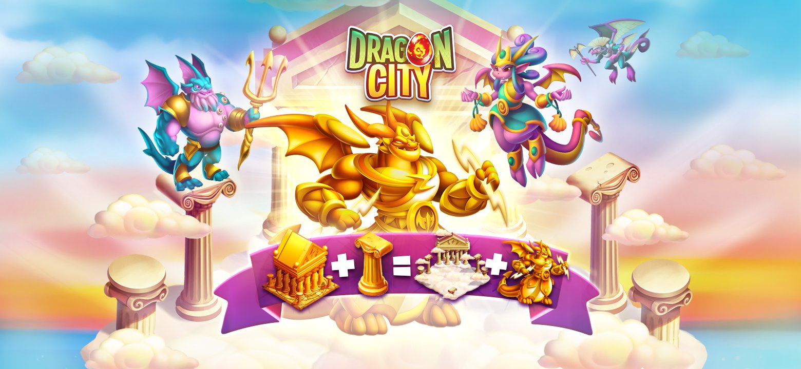 Dragon City Cloud Dragon Evolution