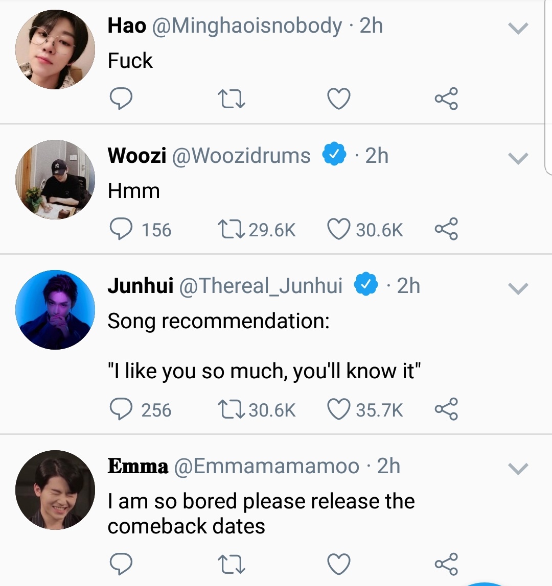 MingMing ⨟ 🌙 on Twitter: "ㅡ154ㅡ Hoshi updating his co-weekends…