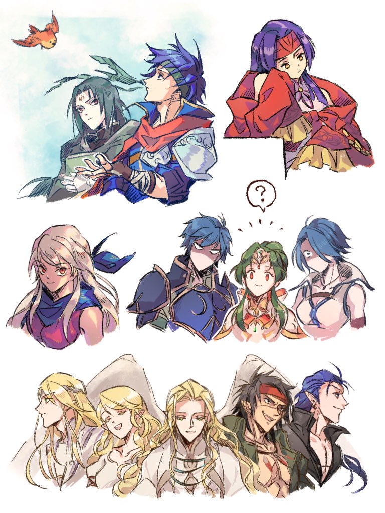 「Finished watching playthroughs of the tellius games a while 」hashagi ...