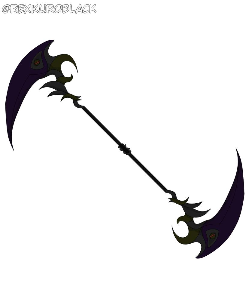 Twin Bladed Scythe Double Edged Scythe | ShopLook