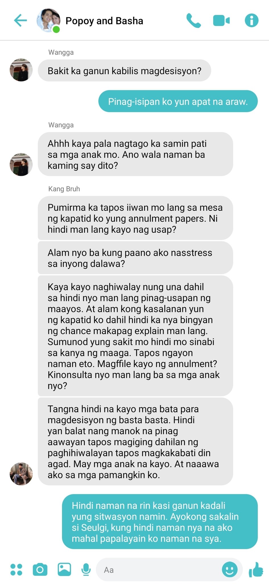 Popoy And Basha Lines