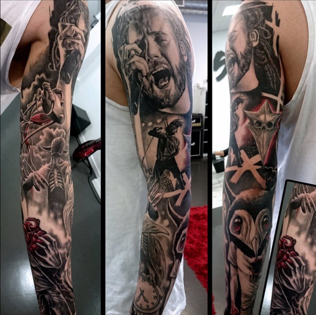 In Flames Band Tattoo