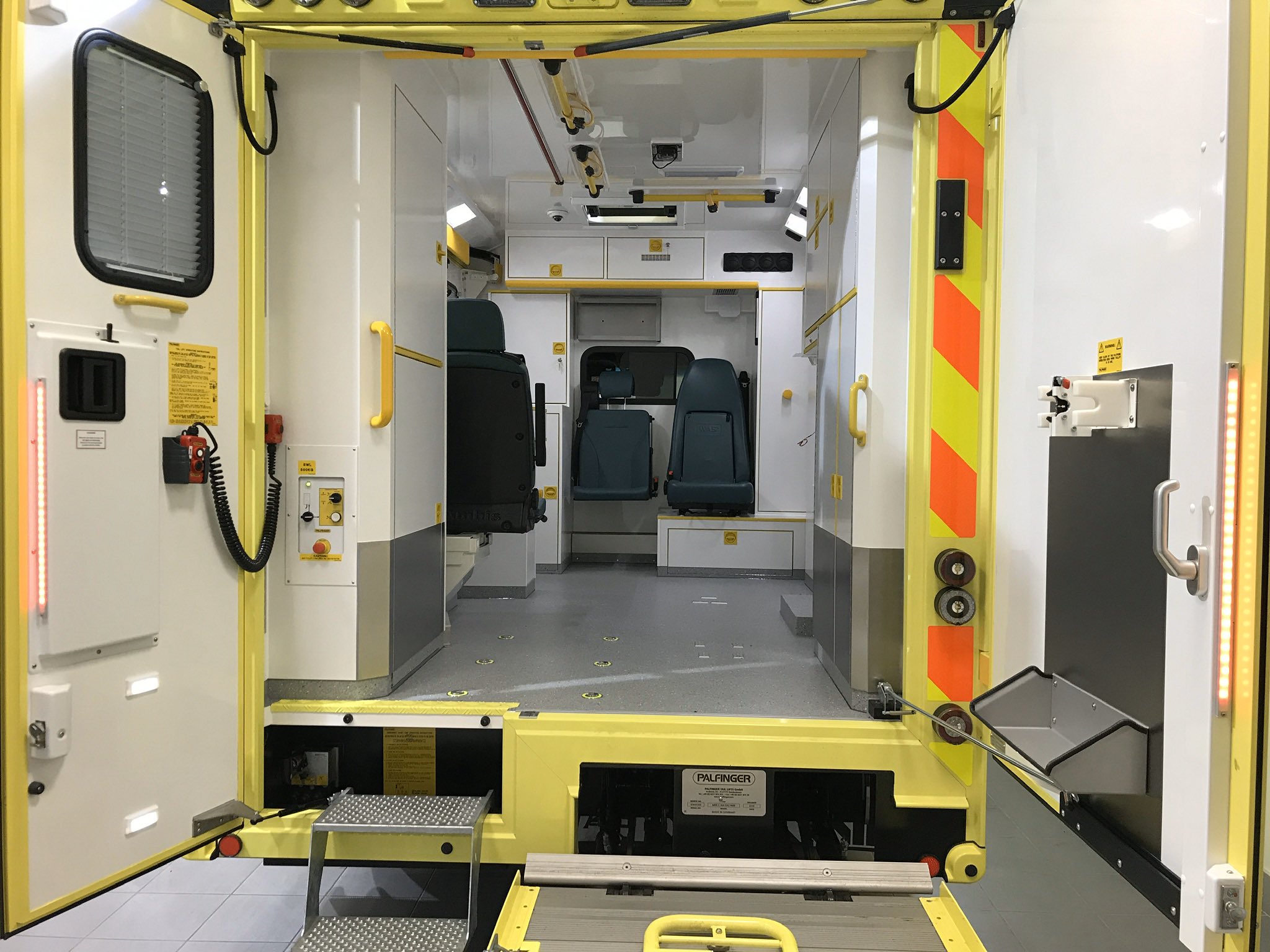 Inside Back Of Ambulance