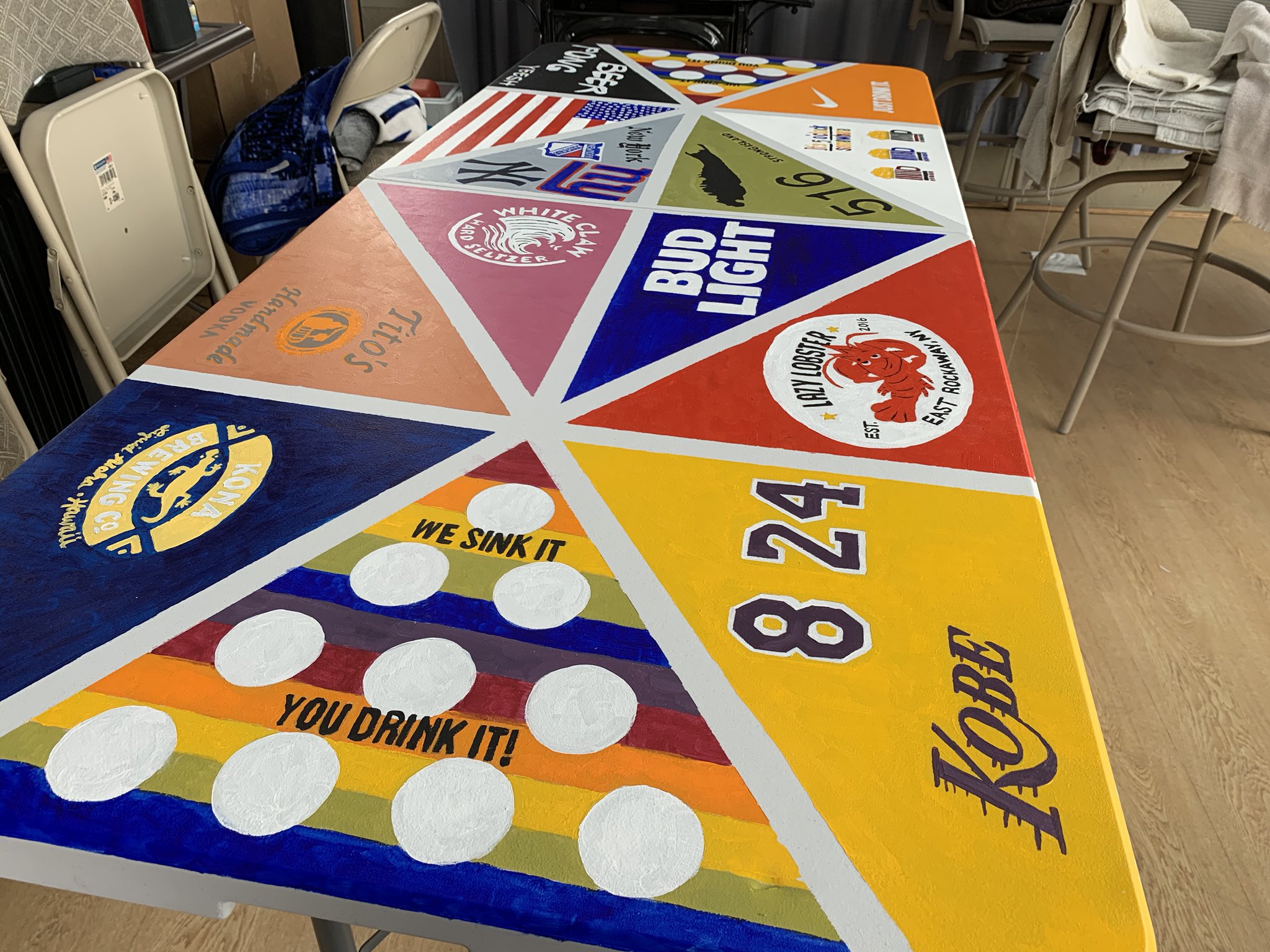 Wooden Beer Pong Table Designs