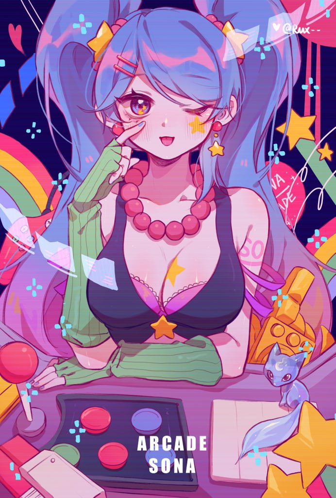 Arcade Sona Fan Art