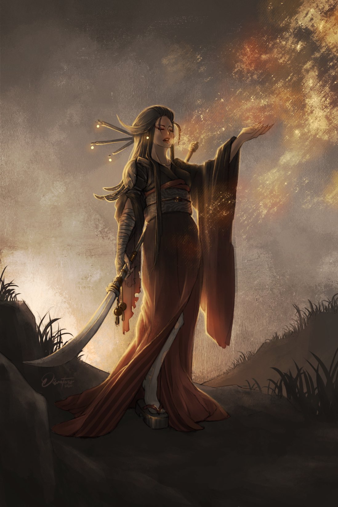 Battle Realms Art Kenji