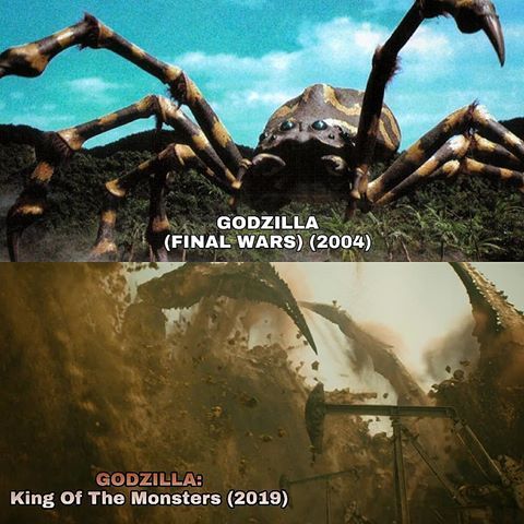 Spider Monster Godzilla