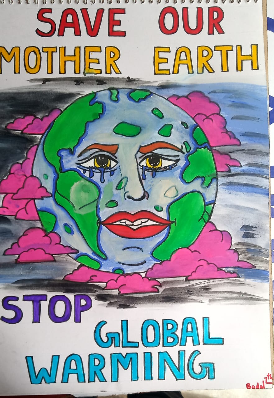 Poster Presentation On Save Our Mother Earth