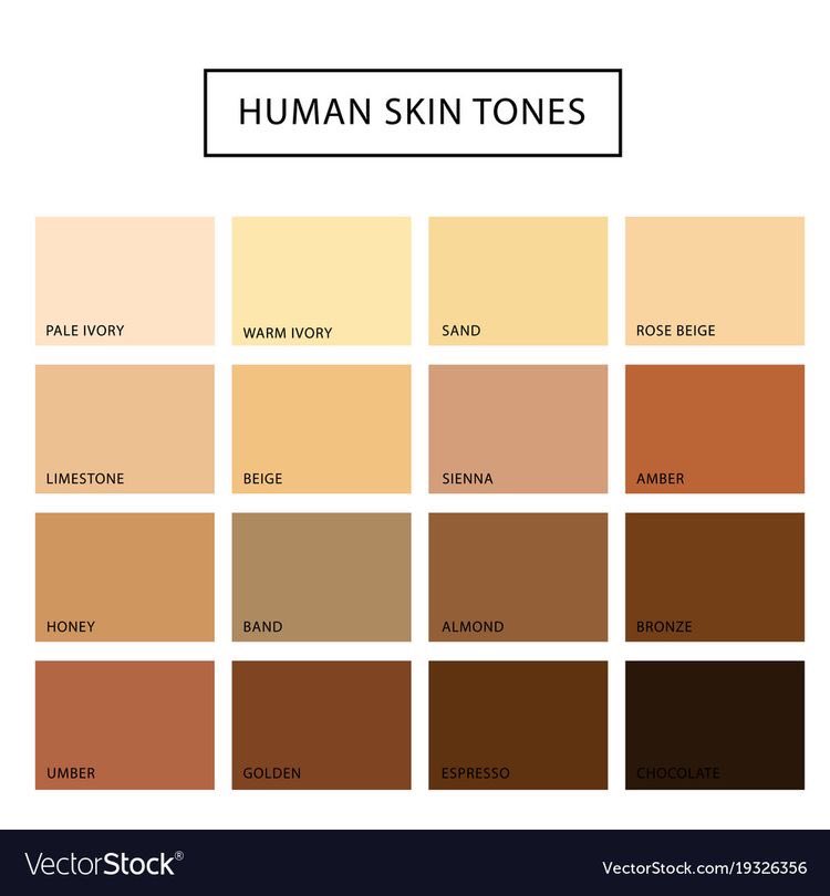 Beige Skin Color