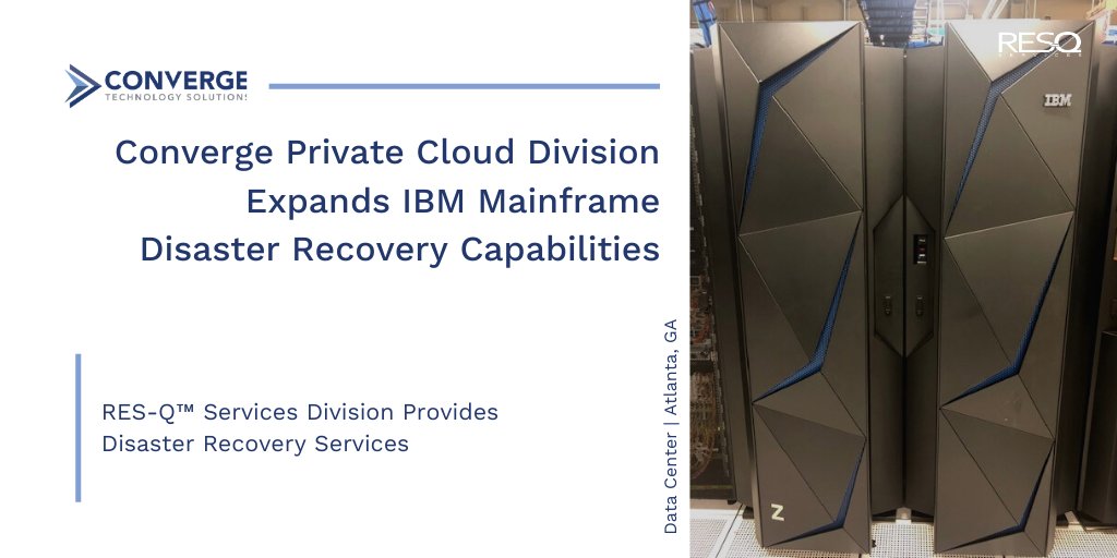 Converge Enterprise Cloud on Twitter: "RES-Q™ Services, an Atlanta-based Disaster Recovery ...