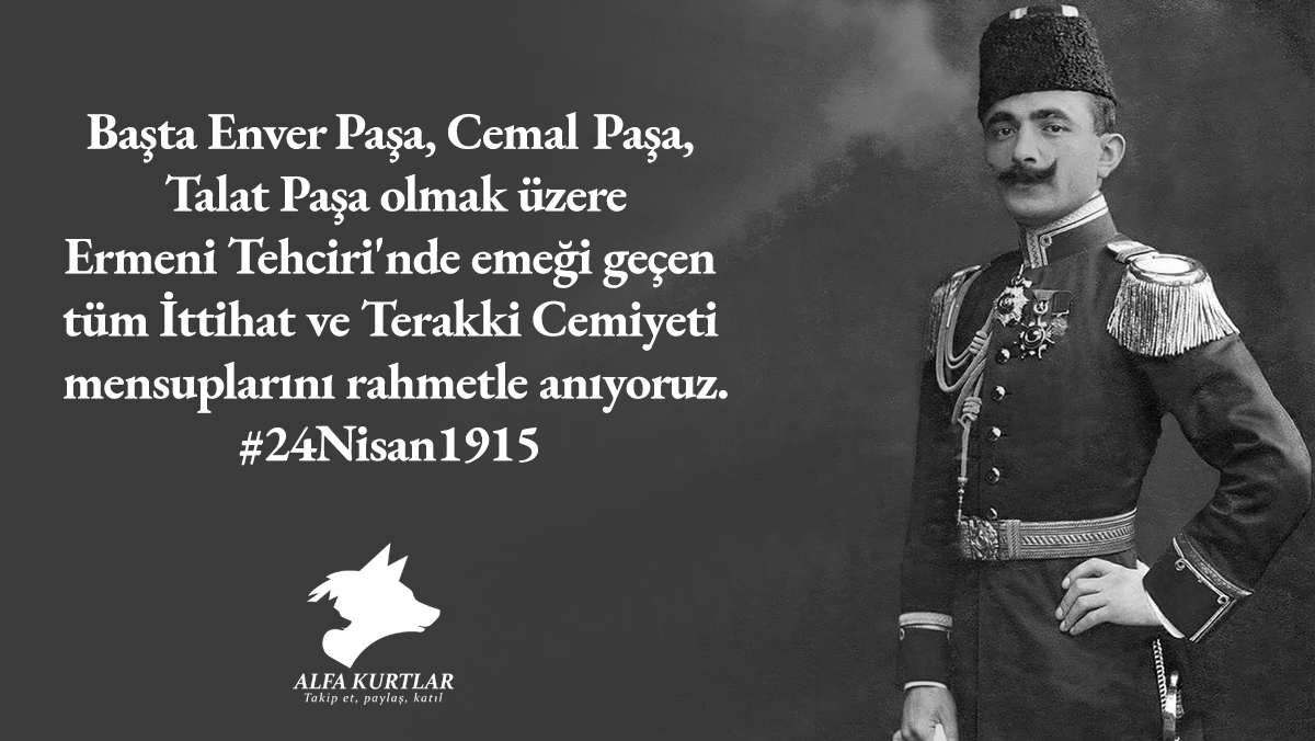 Mehmet Emin ÖZBEY on Twitter: "Başta Enver Paşa, Cemal Paşa ve Talat Paşa olmak üzere Ermeni ...