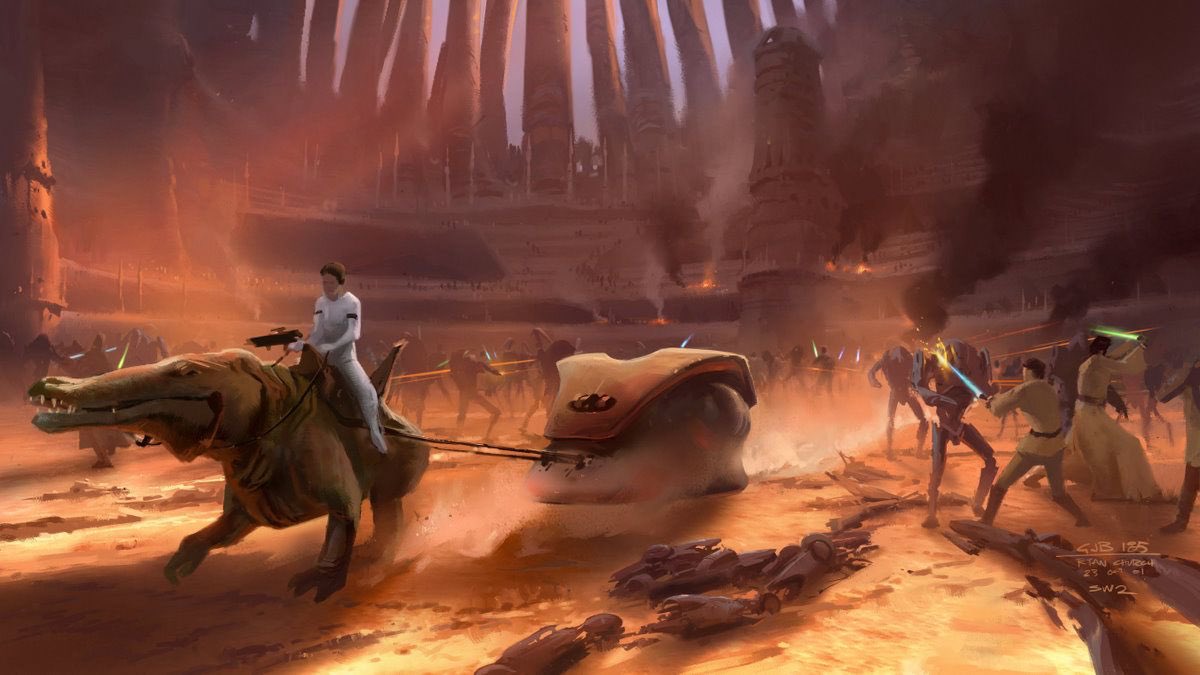 Geonosian Concept Art