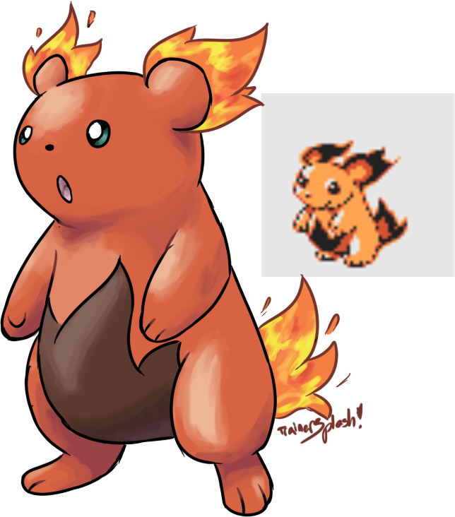 Fire Bear Pokemon