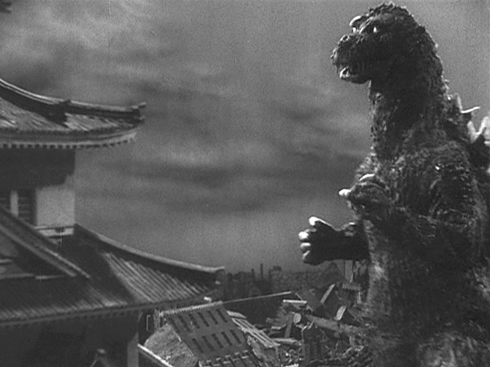 Godzilla suit incident photo