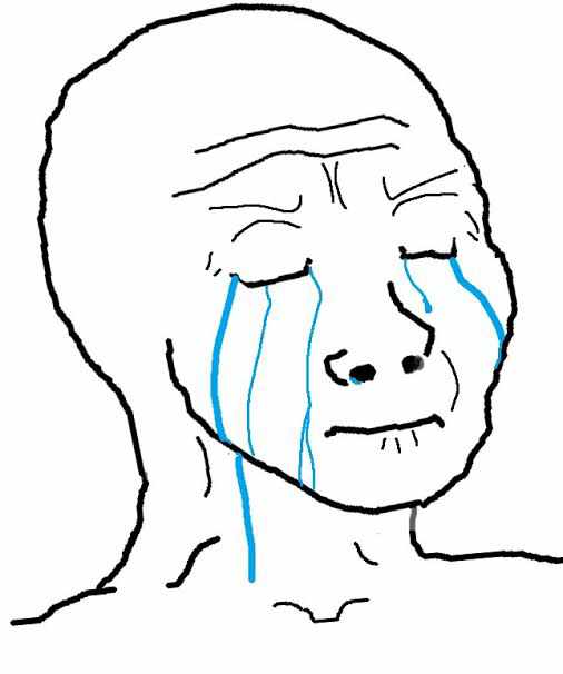 Wojak crying