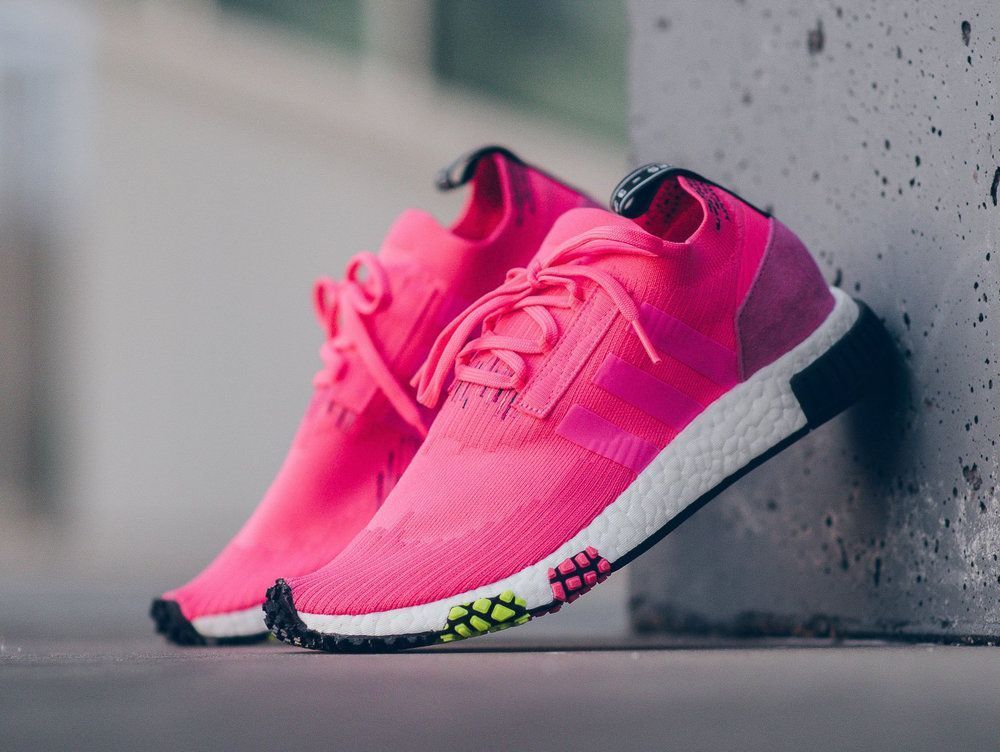 Adidas Originals Lace Nmd Racer Pk in White for Men Lust