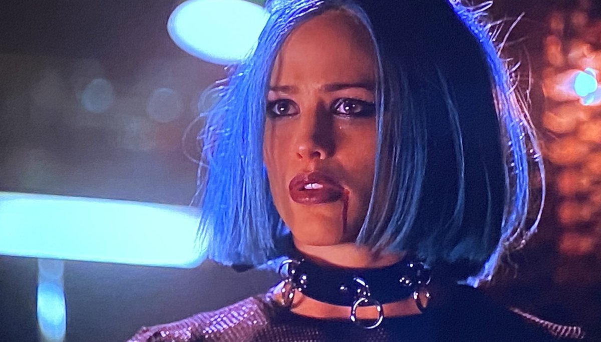 Jennifer Garner Alias Blue Hair