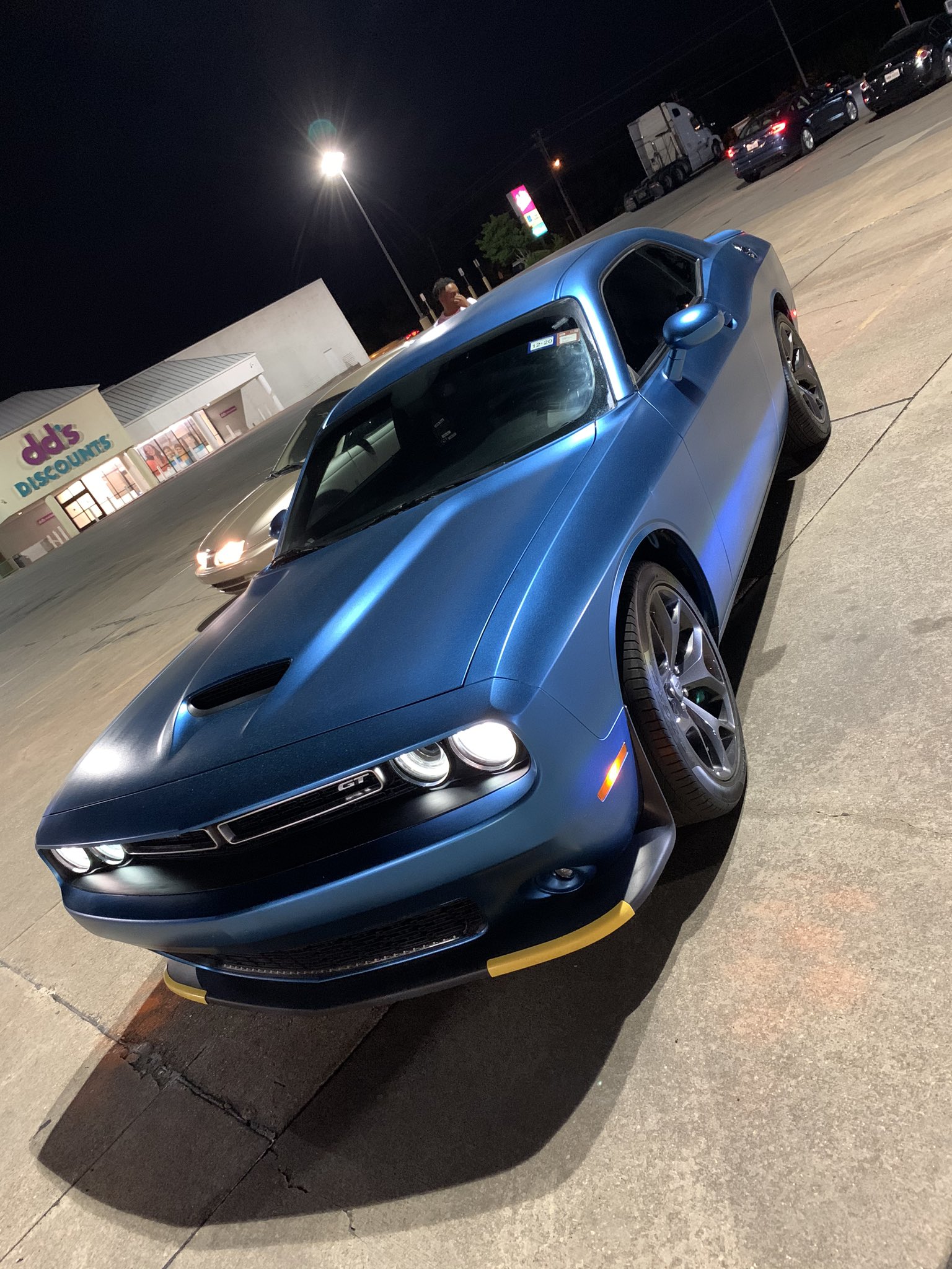 Dodge Challenger Matte Blue