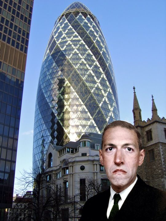 Non Euclidean Geometry Architecture