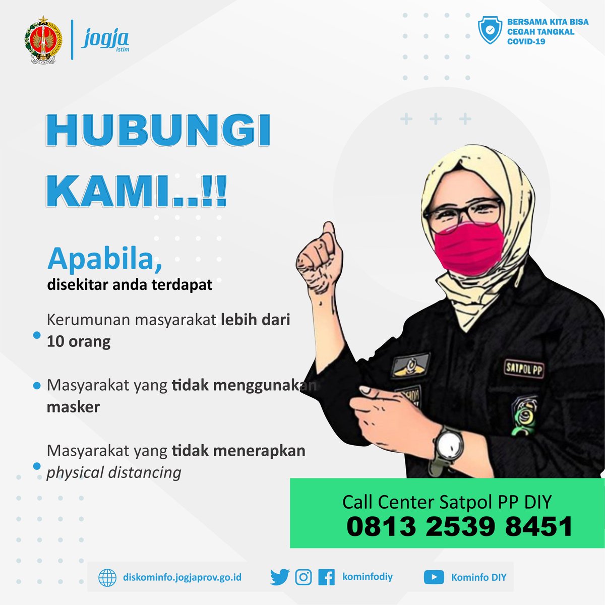 Kominfo DIY on Twitter: "Mari berperan aktif untuk mencegah penyebaran COVID-19 di DIY. Seperti ...