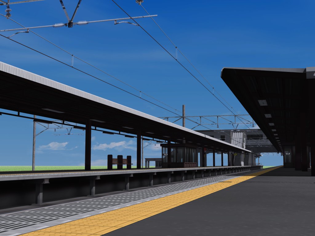 伊勢浅草 on Twitter: "#RailSim #RSPI公開情報 初キタ様@NorthKoa の公開されている近代的地上向け組駅のテンプレートを公開しました 画像の10種類が収録されて ...