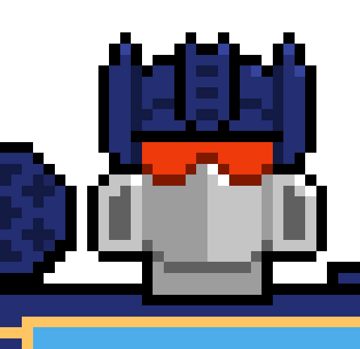 Minecraft Pixel Art Transformers