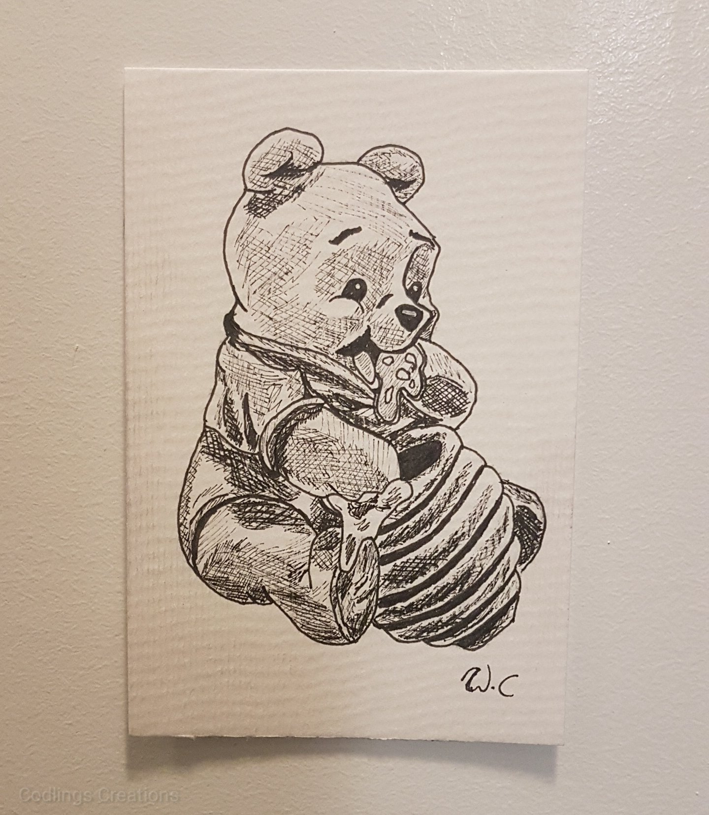 Pencil Sketches Of Winnie The Pooh