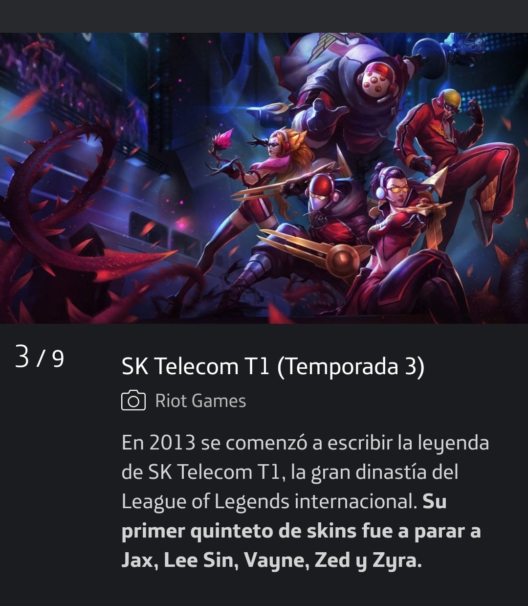 Skt T1 Skins Lee Sin