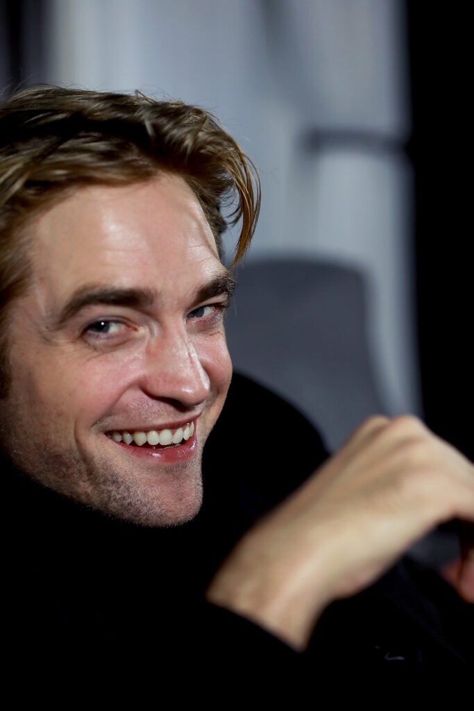 Robert Pattinson Photoshoot Smiling