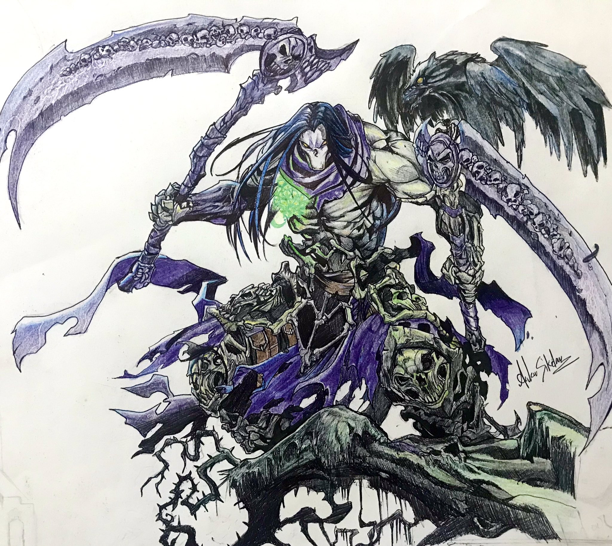 Darksiders 2 Drawing