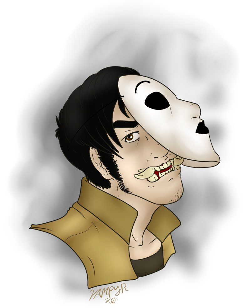 Marble Hornets Masky Fan Art