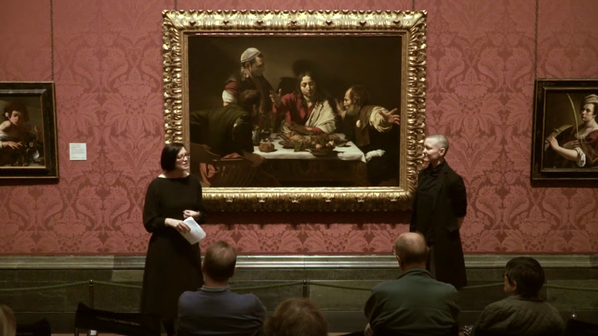 Supper At Emmaus Caravaggio London