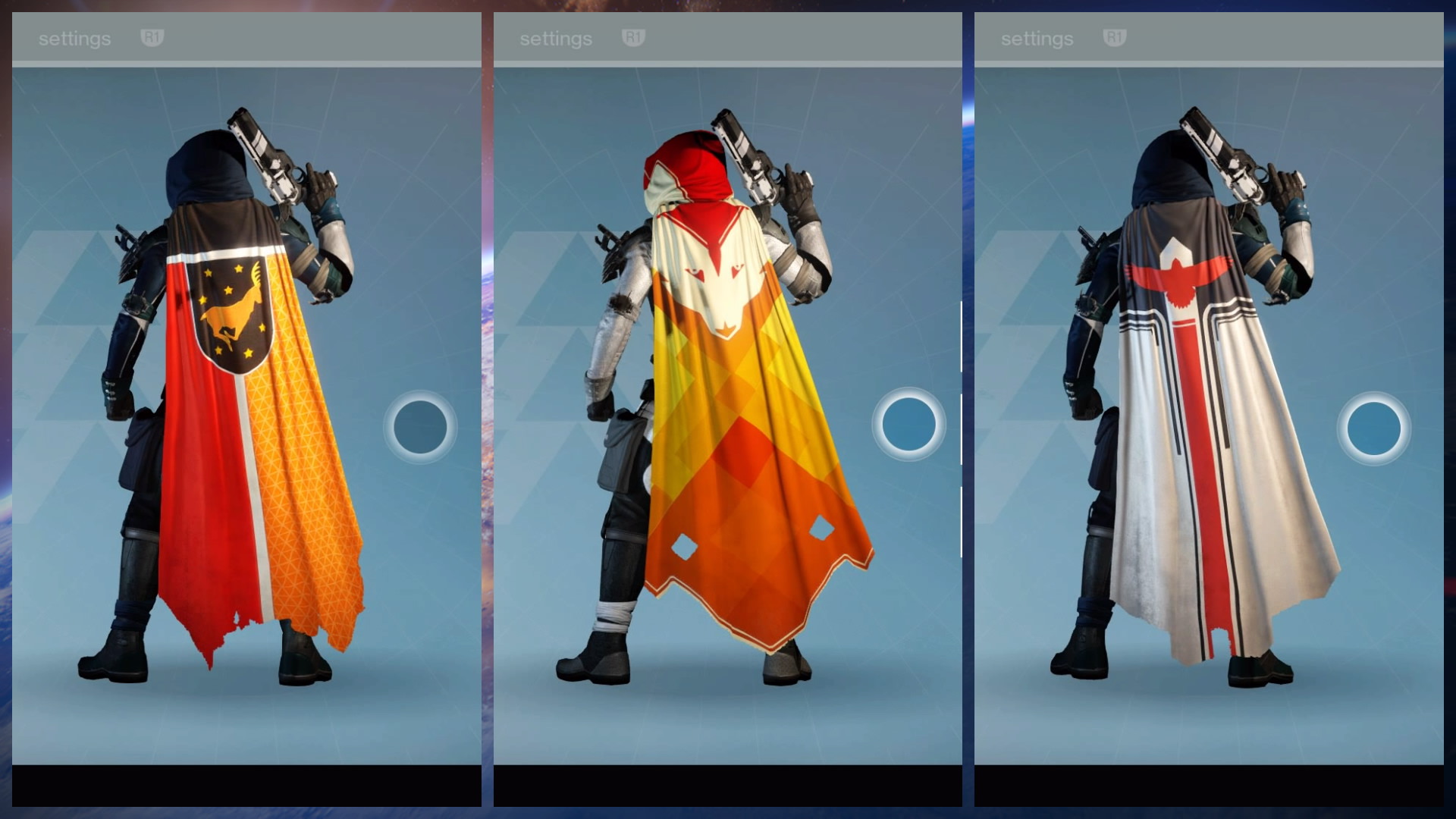 Destiny Hunter Cloak Progression