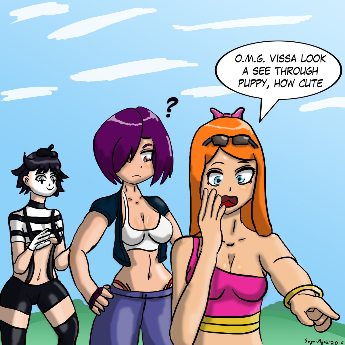 SugoiMyth 🔞 on Twitter: "6th pic done & since Merfi-Toons on DA been helping me quality control ...