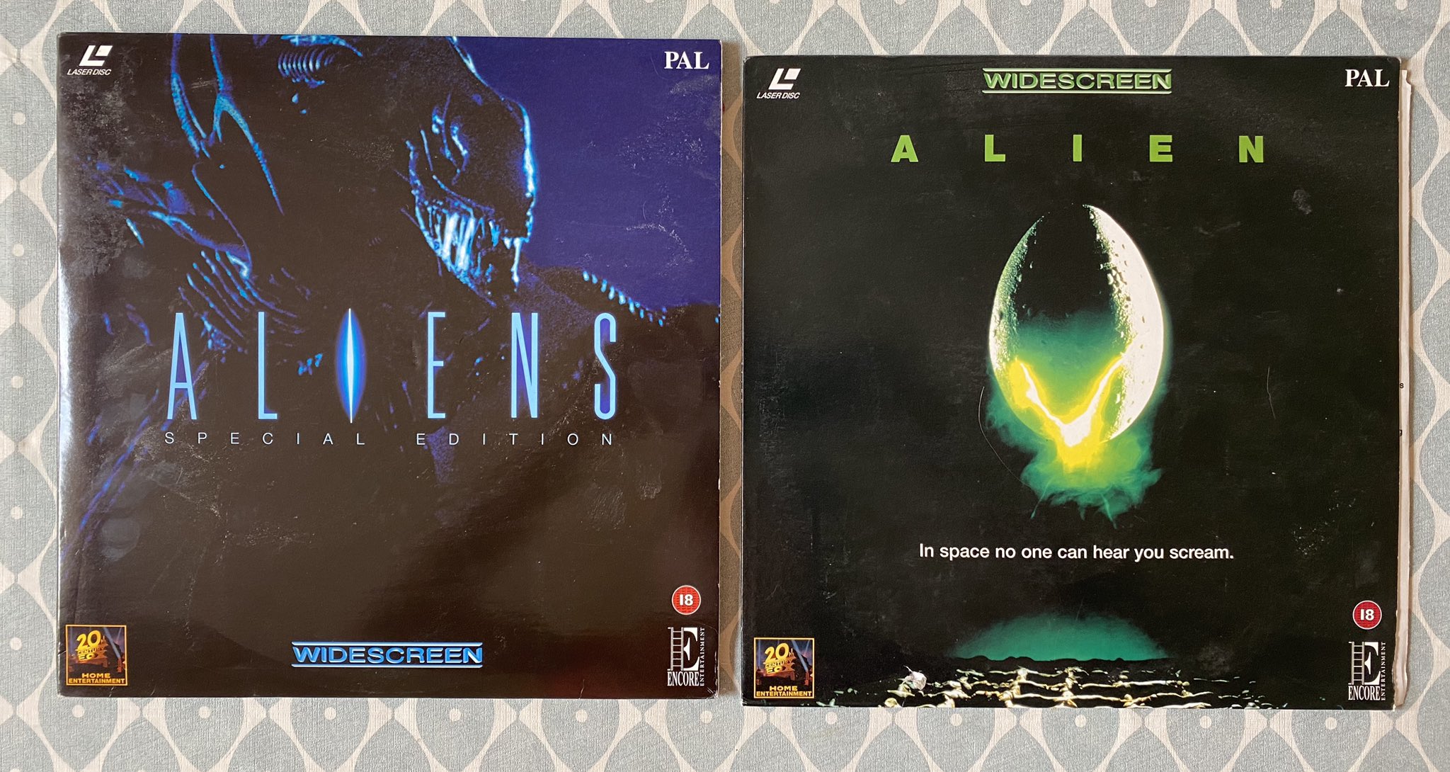 Alien Laserdisc Alien (1979) Home Release History — Careful4Spoilers