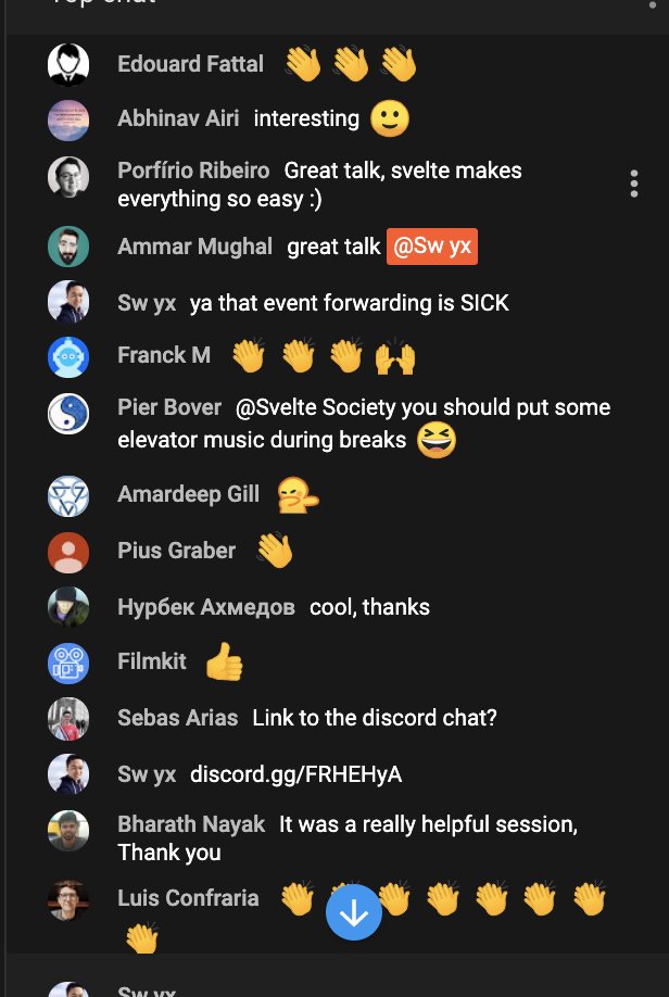 swyx on Twitter: "If you're interested in learning about @Sveltejs, this is going live in 15 ...